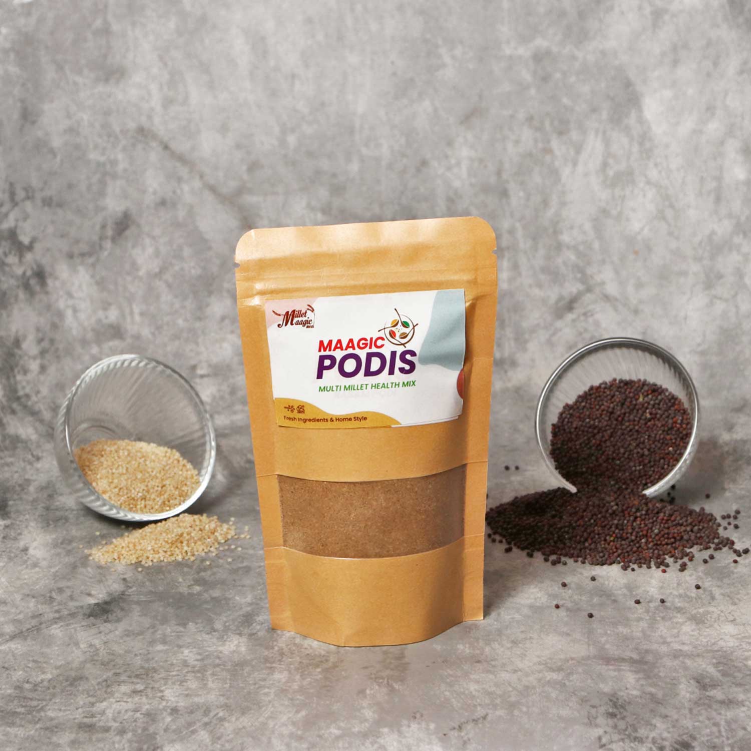 Multi Millet Health Mix 100gms – Millet Maagic Meal